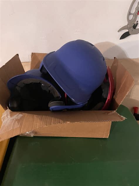 Various Baseball Batting Helmets Sidelineswap