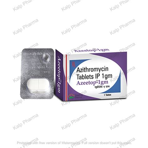 Azithromycin 1gm Zithromax Strength 1000 Mg At ₹ 72 Stripe In Nagpur