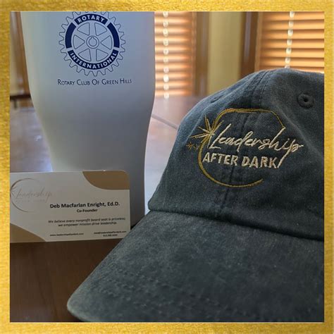 Loved Sharing Leadership After Dark With The Green Hills Rotary