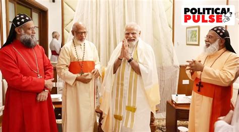 Keeping Up Bjps Christian Outreach Pm Modi Meets Kerala Bishops