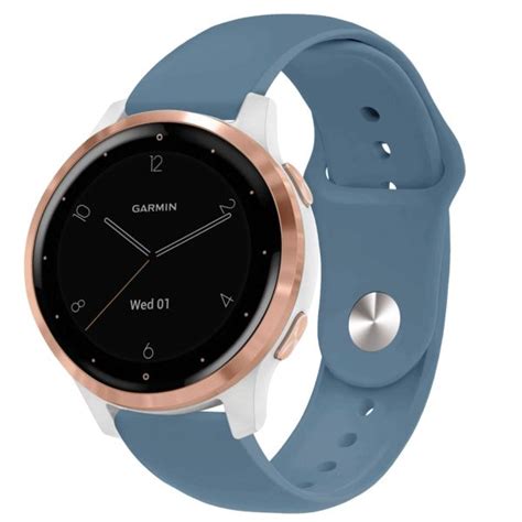 Imoshion Siliconen Sport Bandje Universeel 18 Mm Aansluiting Blauw