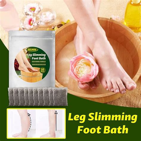 Lymphatic Drainage Ginger Foot Soak Leg Slimming Foot Bath Natural