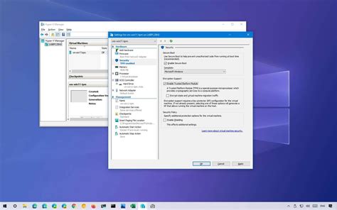 How To Enable Tpm And Secure Boot On Hyper V To Install Windows 11 On Vm Pureinfotech
