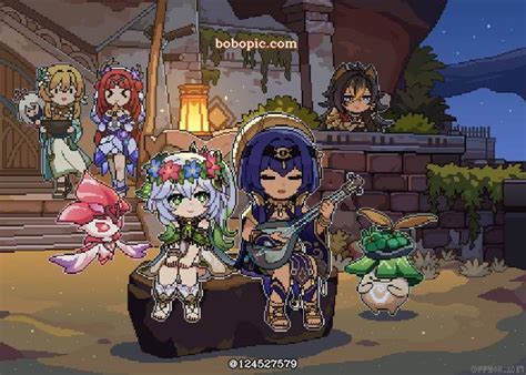 迪希雅点阵图妮露纳西妲图片尺寸2100x1500 Bobopic