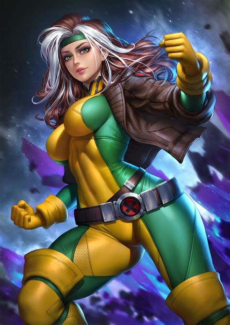 Rogue X Men Makeup Saubhaya Makeup