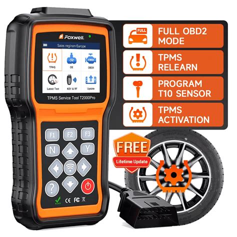 Foxwell Tpms Reset Tool Relearn Tool Activaterelearn All Sensors Tpms Scan Tool Readclear