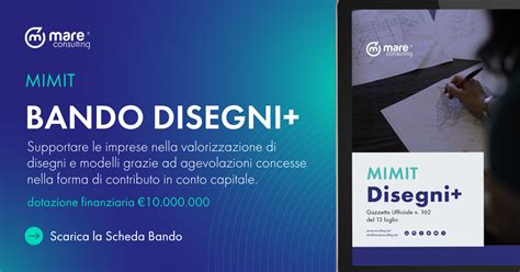 Bando Disegni 2023 Scarica La Scheda Bando Mare Consulting