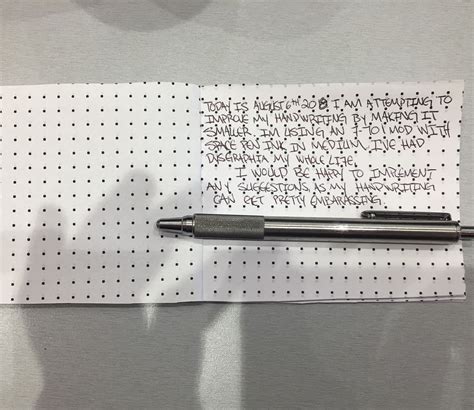 Homemade Notepad To Practice Writing Smaller Handwriting