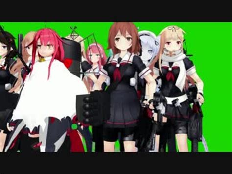 【艦これmmd】白露型からの応援メッセージ ニコニコ動画