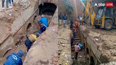 संभल में मंदिर की खुदाई में मिली बावड़ी मौके पर पहुंचे मुस्‍तकीम बोले