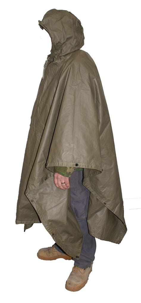 Army Poncho Waterproof Original German Military Field Gear Preloved