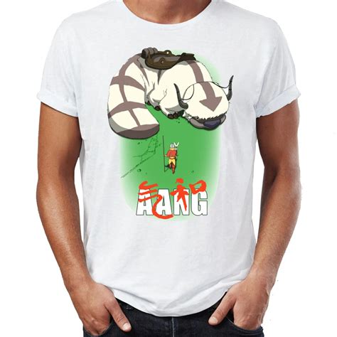 Buy Mens T Shirt Avatar The Last Airbender Aang And