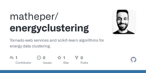 GitHub Matheper Energyclustering Tornado Web Services And Scikit Learn Algorithms For Energy