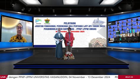 Pelatihan Jabatan Fungsional Perencana Ahli Pertama Jfp Ap Tahun 2024