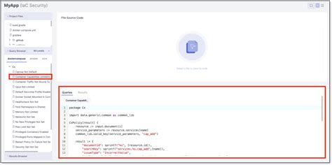 Iac Security Query Editor