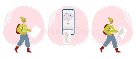 Neural Network Artificial Intelligence Bot People Stock Vector