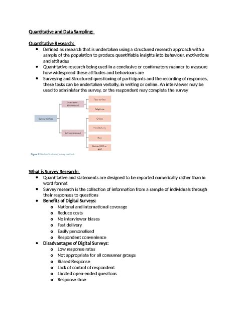 3 Quantitative And Data Sampling Quantitative And Data Sampling