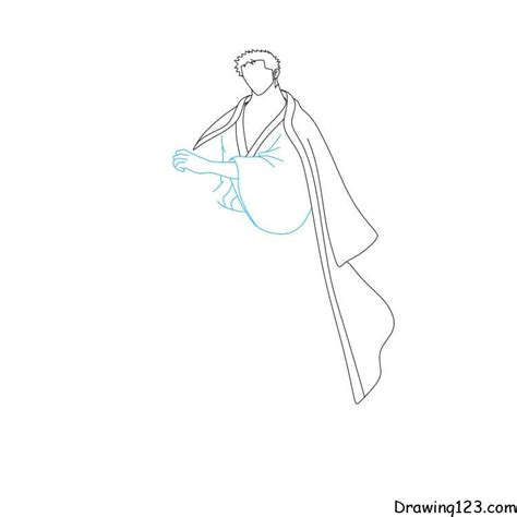 Langkah 6 Gambar Lebih Banyak Lengan Sambil Menggambar Kostum