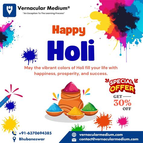 Vernacular Medium® On Linkedin Holi Vernacularmedium Bhubaneswar