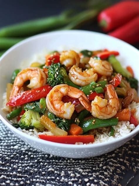 Irresistible Spicy Shrimp And Vegetable Stir Fry Recipe