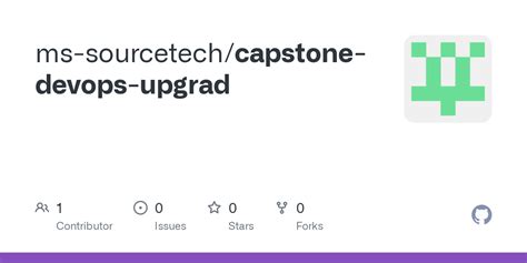 Github Ms Sourcetechcapstone Devops Upgrad
