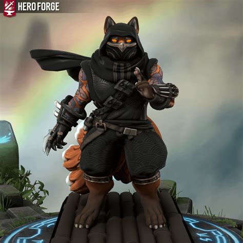 Kitsune Yokai Shinobi R Heroforgeminis