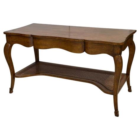 Antique French Country Rustic European Writing Desk Table Early 19th