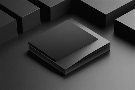 Business Card With A Metallic Logo Premium Ai Generated Image
