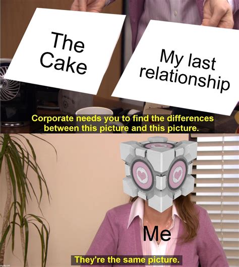 The Cake Is A Lie Imgflip