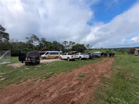 PF cumpre mandado de reintegração de posse em terra indígena Polícia