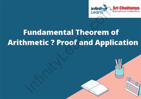 Fundamental Theorem Of Arithmetic Proof And Application Infinity Learn