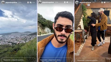 Alejandro Speitzer Y Sus Mejores Fotografías En Instagram Así Se Luce El Actor Mexicano Por El