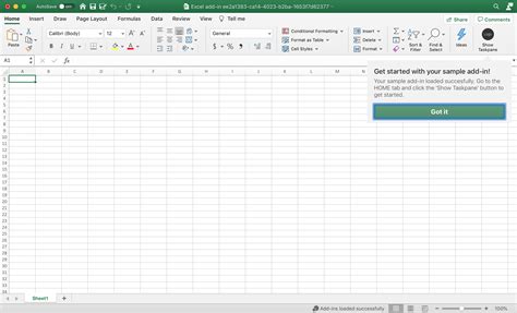 Cannot Get Sample Functions Running · Issue 248 · Officedevexcel