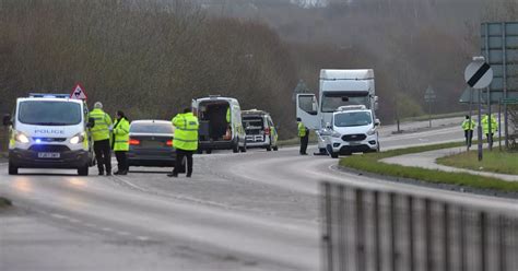 Man Dies After Being Struck By Lorry In Crash That Closed Road For