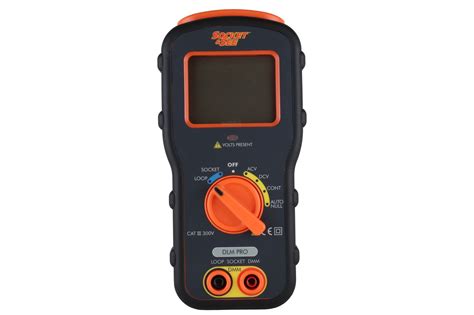 Socket And See Dlm Pro Combined Dmm Loop And Socket Tester United Electrical Products
