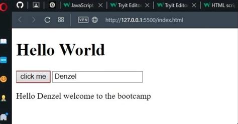 Denzel Gitonga On Linkedin Dambootcamp Javascript Learning Thankyou Javascriptdevelopers