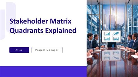 Stakeholder Matrix Quadrants Explained With Practical Applications Ppt