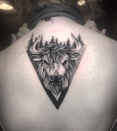 Ox Sign Tattoo