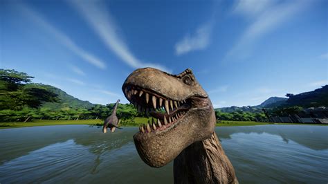 Rexy Wants A Chin Scratch R Jurassicworldevo