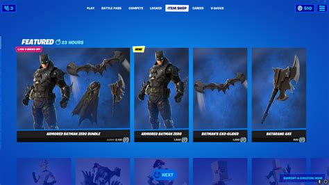Fortnite Armored Batman Skin Is Now Available Gamespot