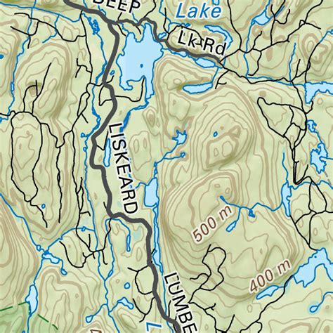 Lady Evelyn Smoothwater Provincial Park Map Ontario By Backroad