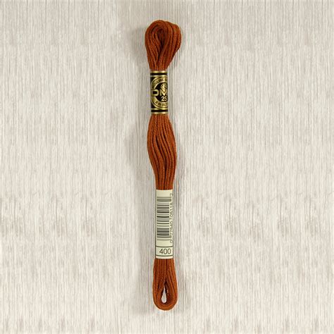 Dmc 400 Dark Mahogany 6 Strand Embroidery Floss Theruralstitchco