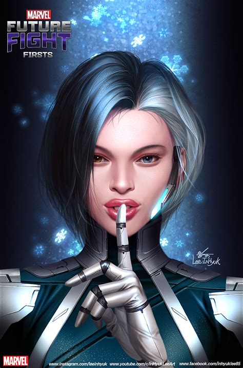 Marvel Fandoms Luna Snow Inhyuk Lee Artist White Fox