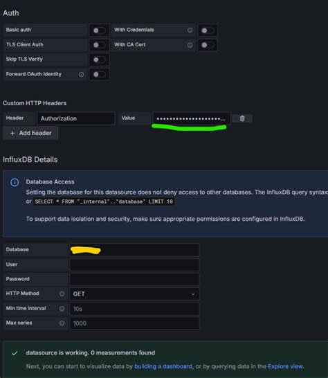 Attempting To Get Influxdb Working With Librenms Data Links Grafana