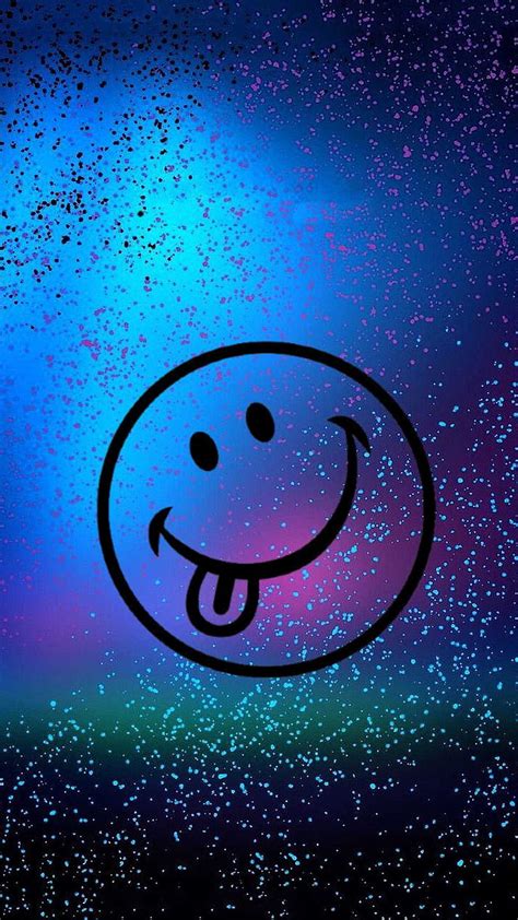 Top More Than 51 Smiley Face Blue Preppy Wallpaper Incdgdbentre