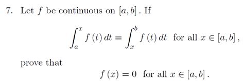 solved let f be ﻿continuous on a b if∫axf t dt ∫xbf t dt