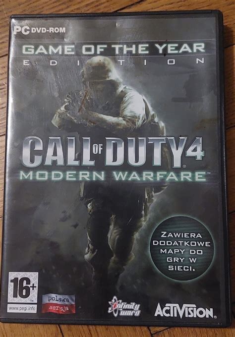 Call Of Duty 4 Modern Warfare Polska Wersja PC Zgorzelec Kup