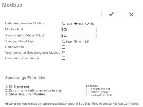 Modbus TCP Geht Nicht Mehr Fronius Datenkommunikation