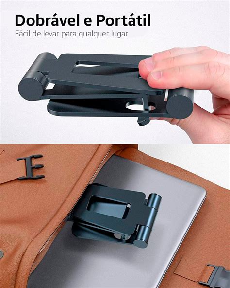 Suporte De Mesa Para Tablet E Celular Universal SUP705 Suporte De Mesa