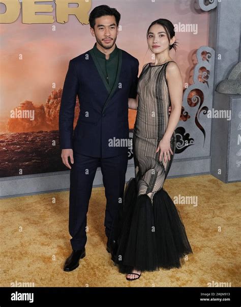 L R Justin Chien And Maria Zhang At The Netflixs Avatar The Last